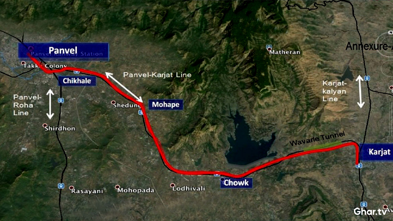 How Will The Forthcoming Panvel-Karjat Railway Line Impact The Navi ...